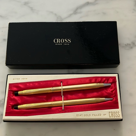 Cross | Office | Vintage Cross Pen Pencil Set | Poshmark
